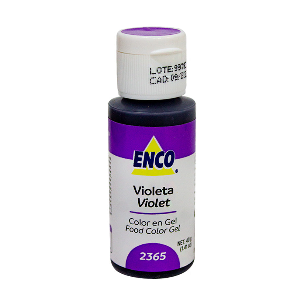 Colorante Violeta 40gr Gel Enco – La Mimi