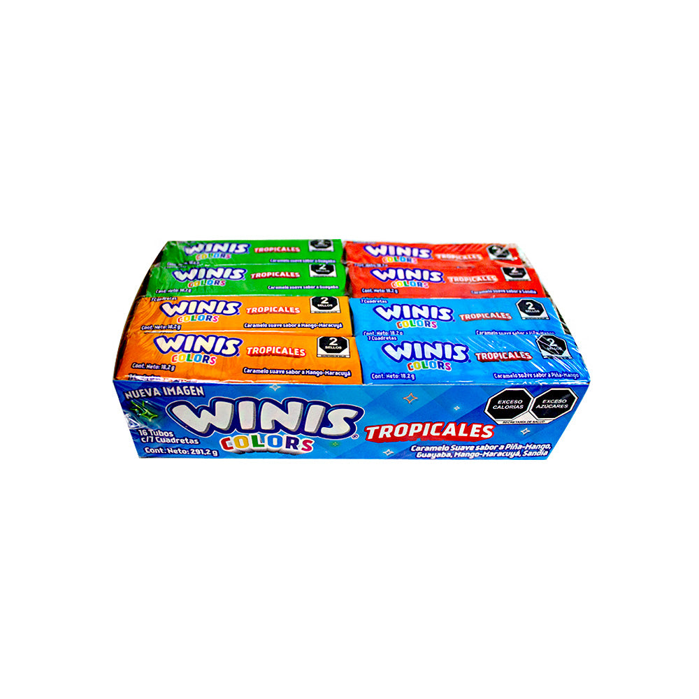 Winis Colors Tropicales c/16pz – La Mimi
