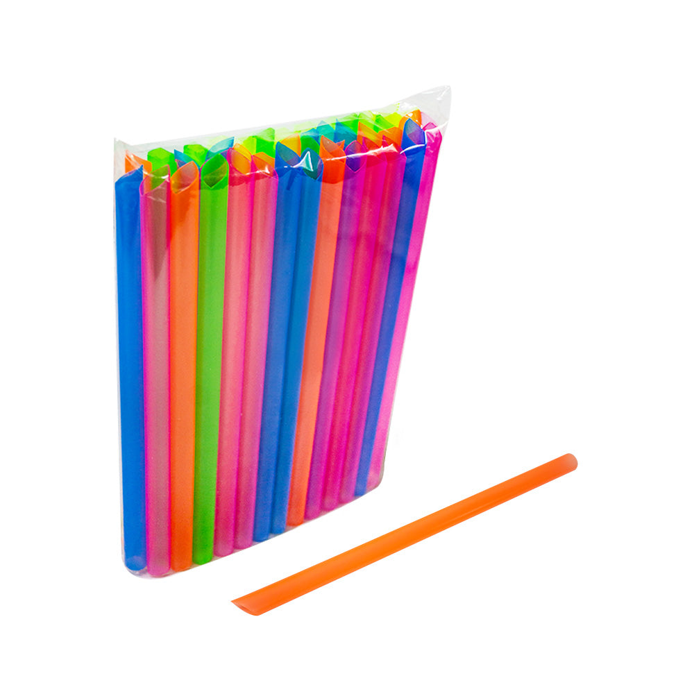 Popote p/Tapioca Neón c/50pz – La Mimi