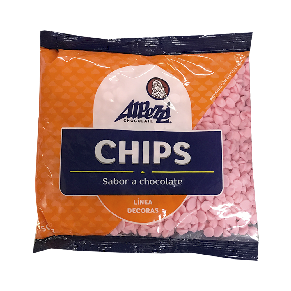 Chispas sabor chocolate color Rosa - Alpezzi – La Mimi