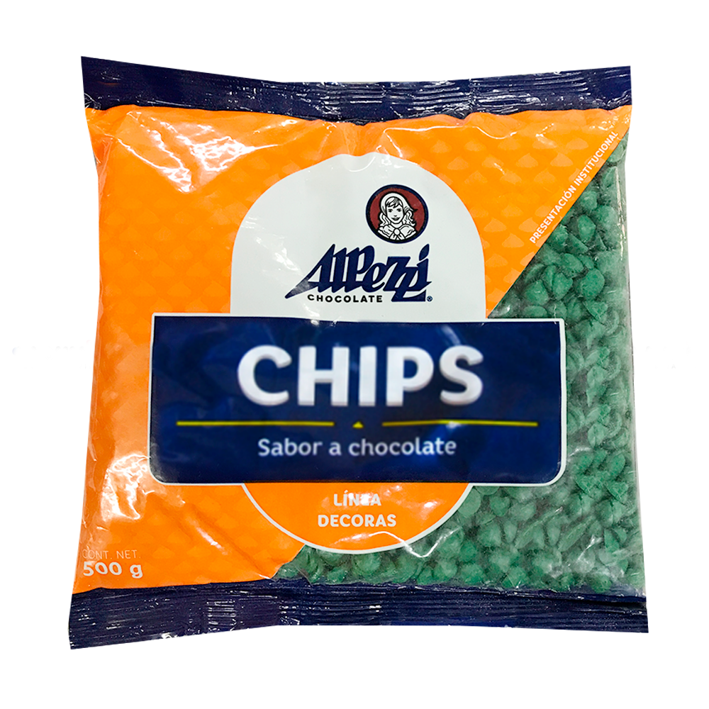 Chispas sabor chocolate color Verde - Alpezzi – La Mimi