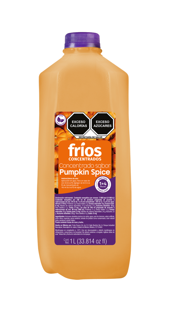 Concentrado Calabaza Fríos 1 lt (Edo Méx - CDMX) – La Mimi