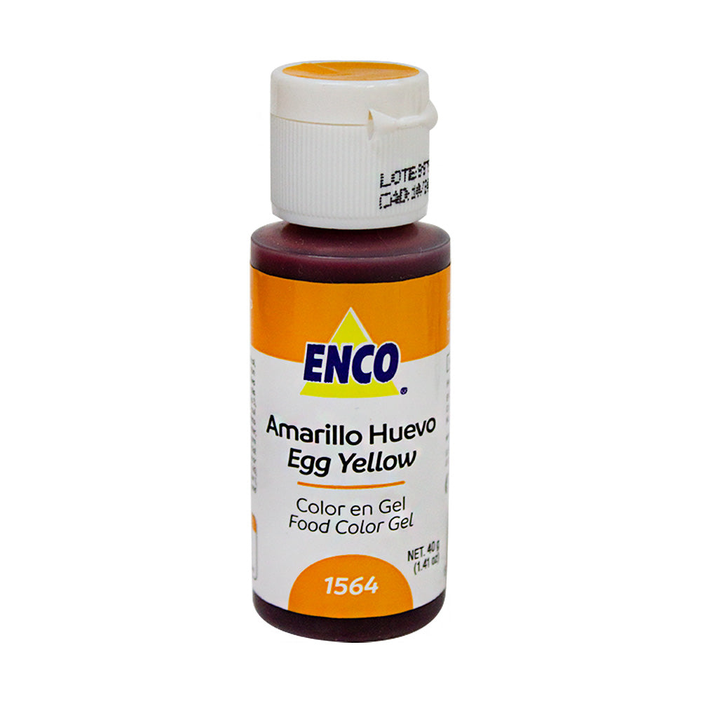 Colorante Amarillo Huevo 40gr Gel Enco – La Mimi