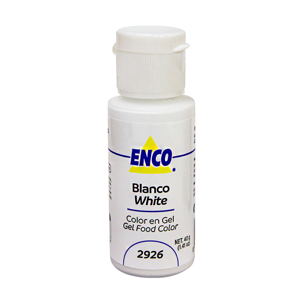Colorante Blanco 40gr Gel Enco – La Mimi
