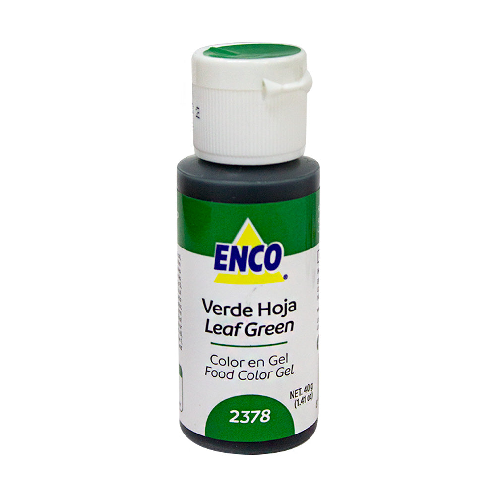 Colorante Verde Hoja 40gr Gel Enco – La Mimi