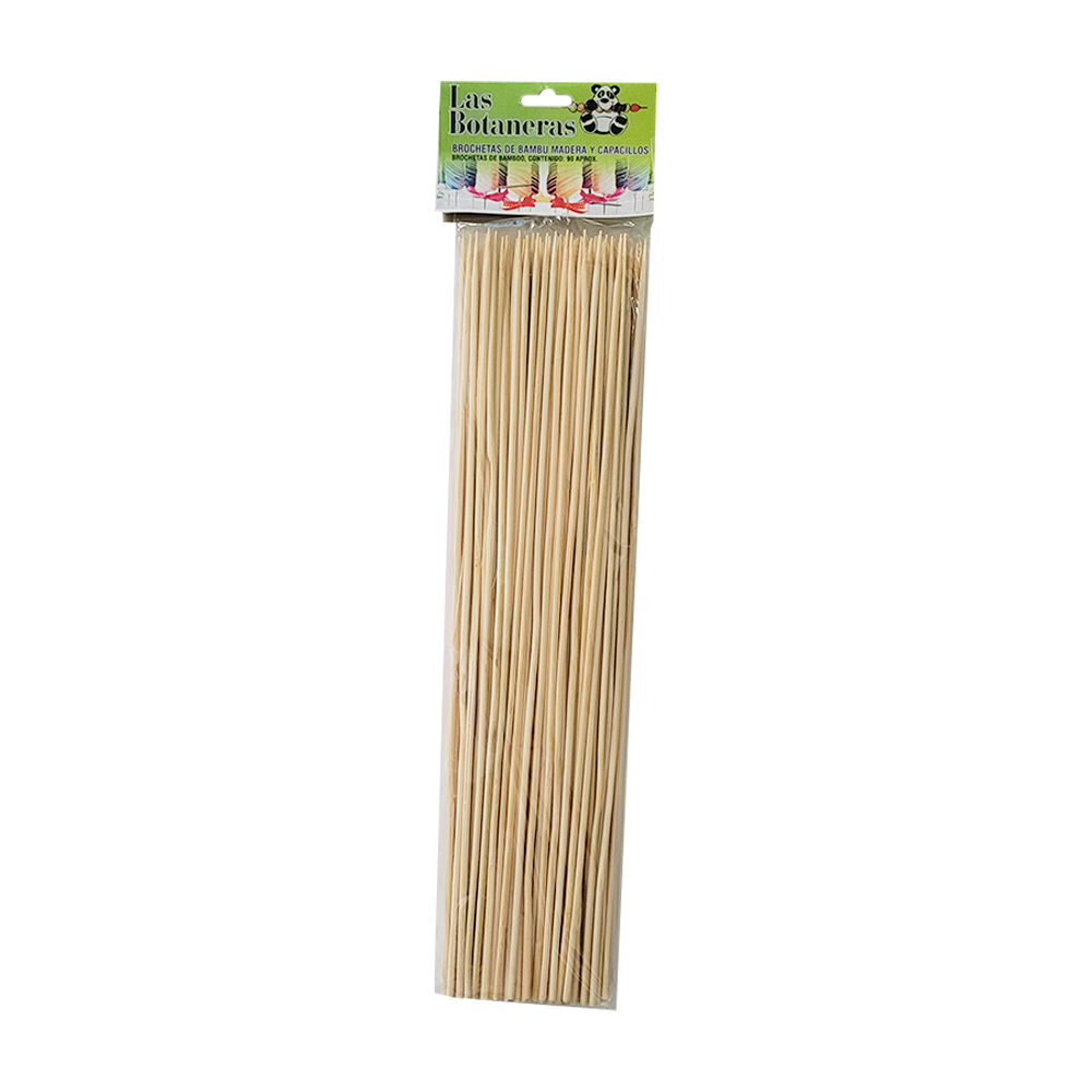 Palillo para brocheta No.12" c/90pz – La Mimi