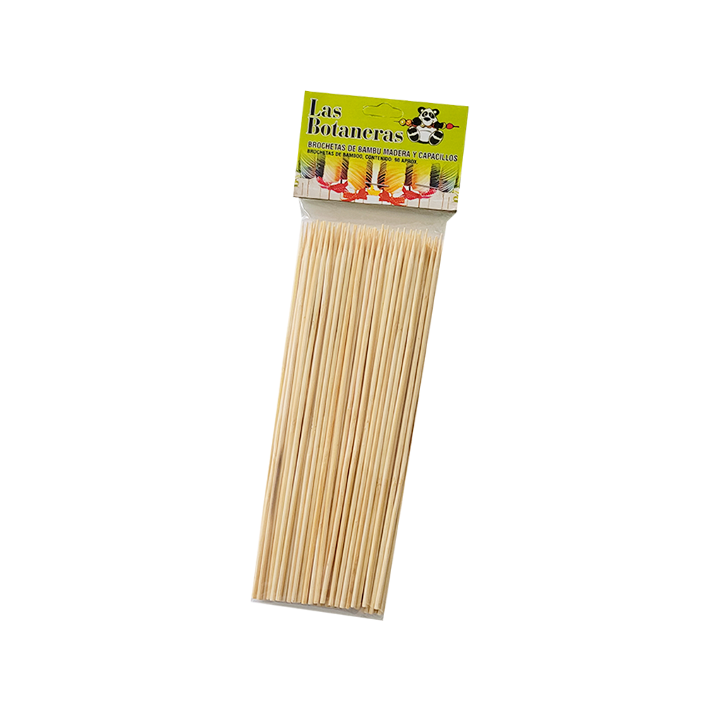 Palillo para brocheta No.8 c/90pz – La Mimi