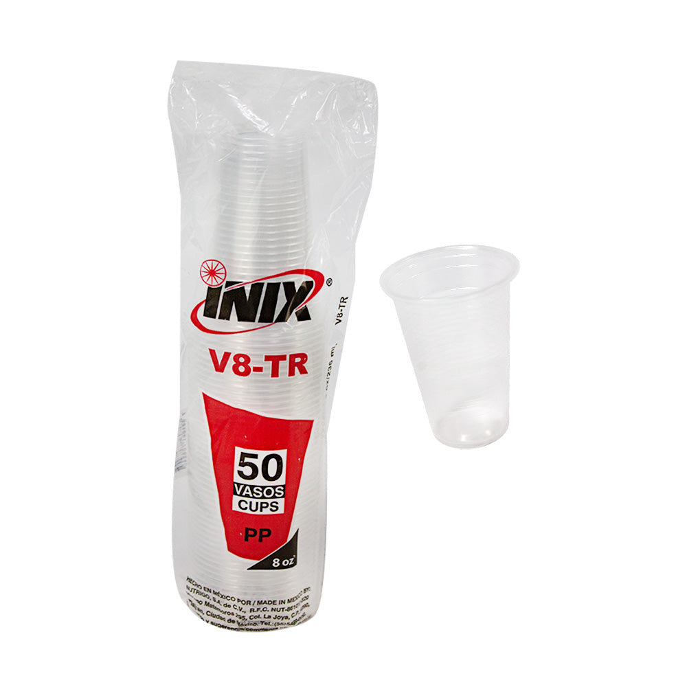Vaso Desechable #8 Inix c/50pz – La Mimi