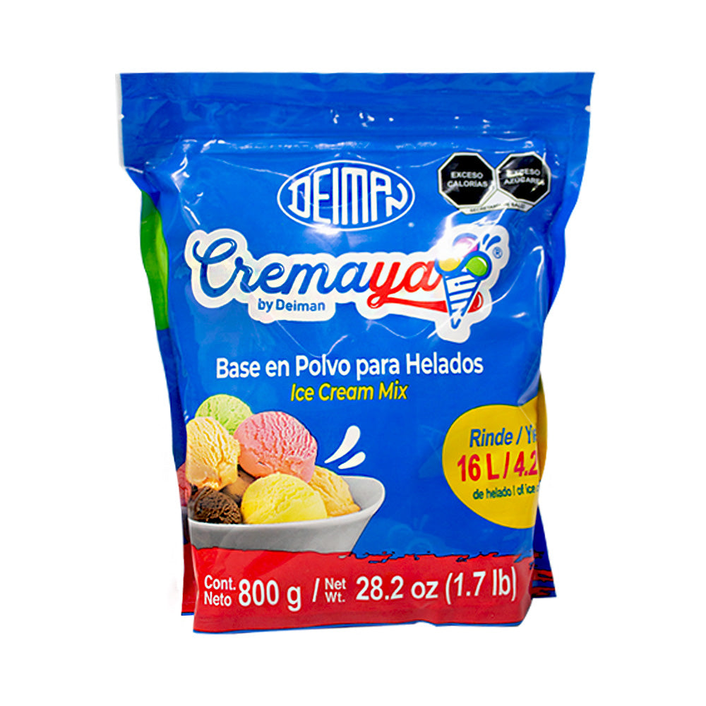 Base en Polvo p/Helado c/800gr – La Mimi