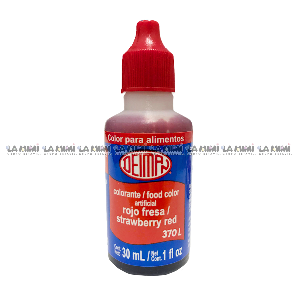 Colorante Rojo Fresa Líquido 35 ml - Deiman – La Mimi