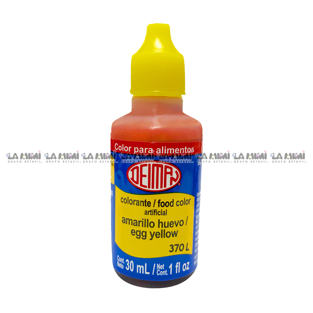 Colorante Amarillo Huevo Líquido 30 ml - Deiman – La Mimi