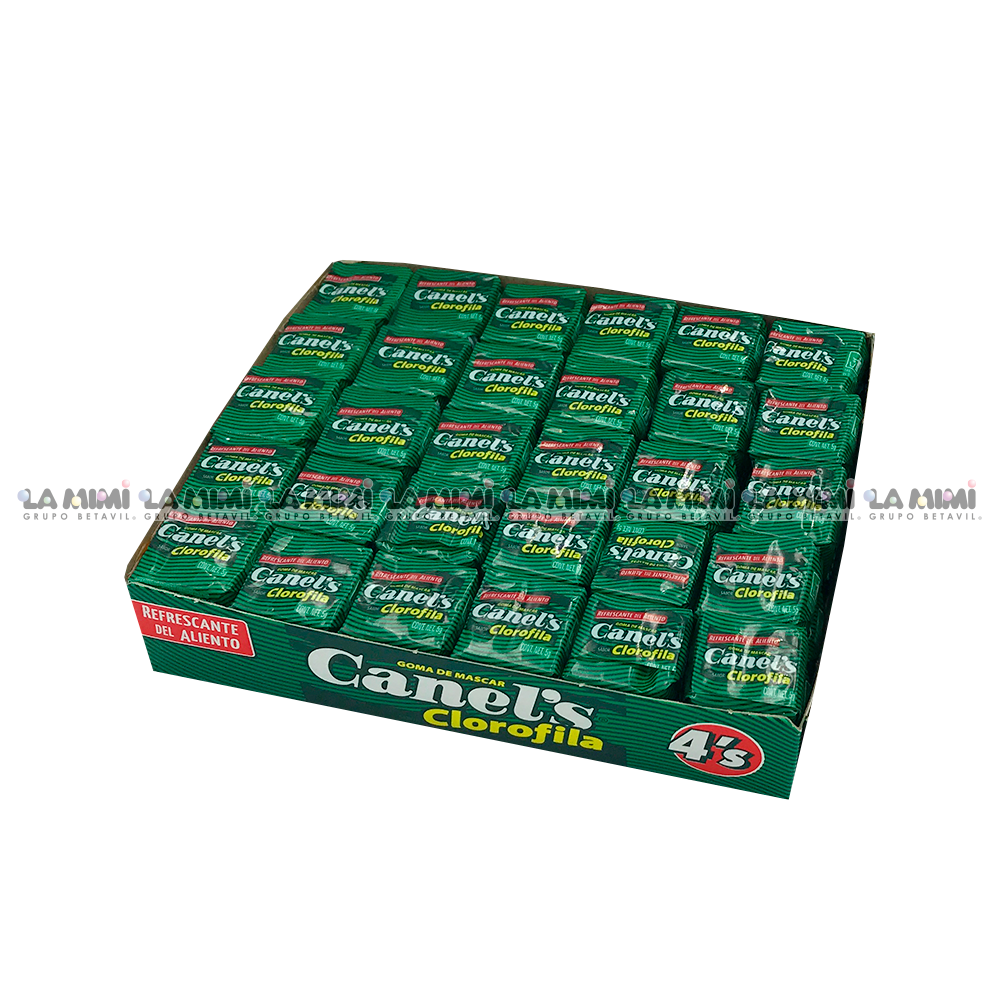 Chicle Canel´s Clorofila 4s c/60pz – La Mimi