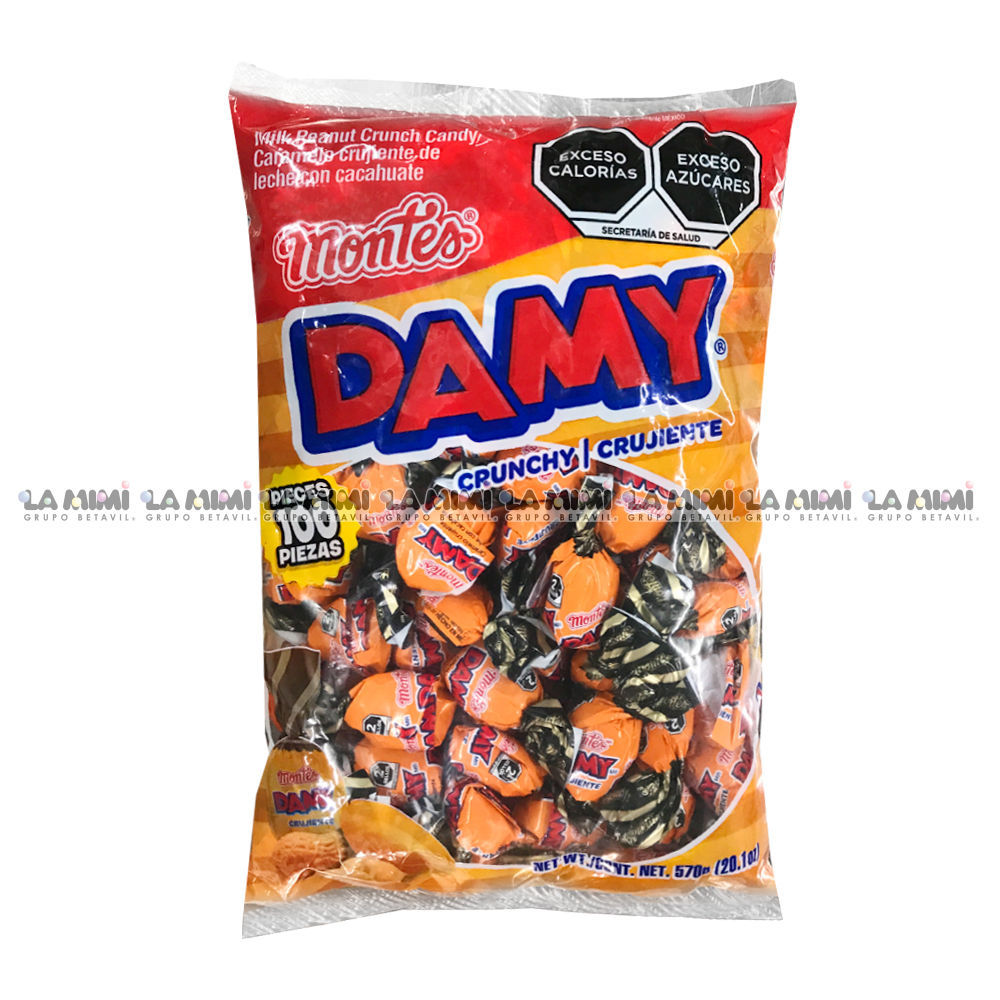 Dulce Damy 100pz Caramelo Montes – La Mimi