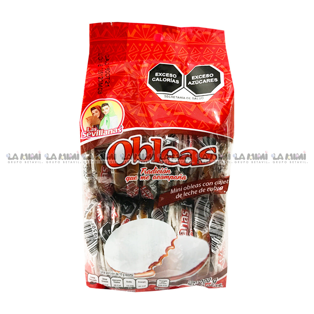 Mini oblea c/cajeta c/20 pz – La Mimi