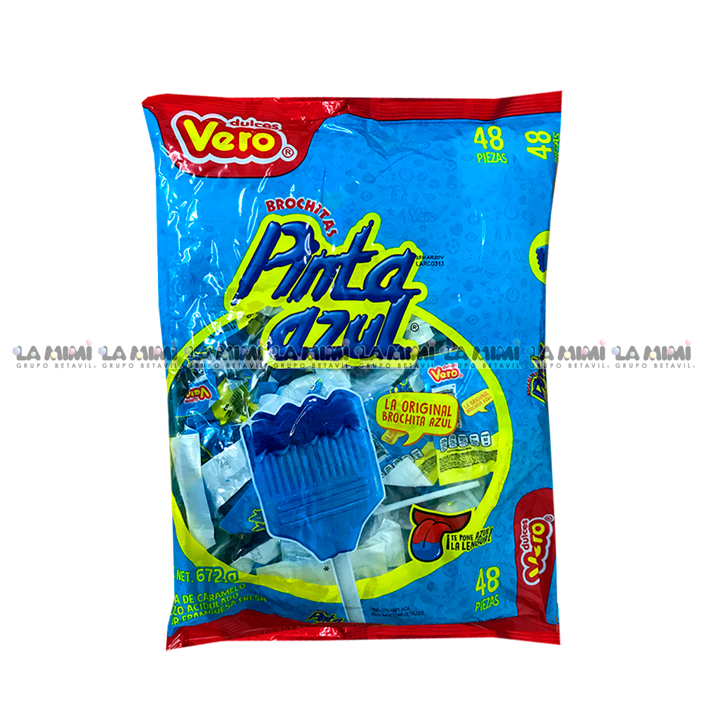 Paleta Pinta Azul c/48 pz – La Mimi