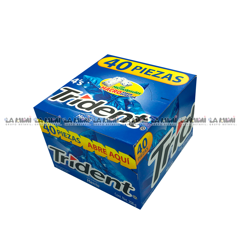 Trident 4´s Menta c/40pz – La Mimi